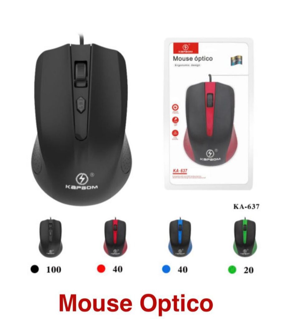 Mouse Com Fio Kapbom KA-637 – WZH Eletronico