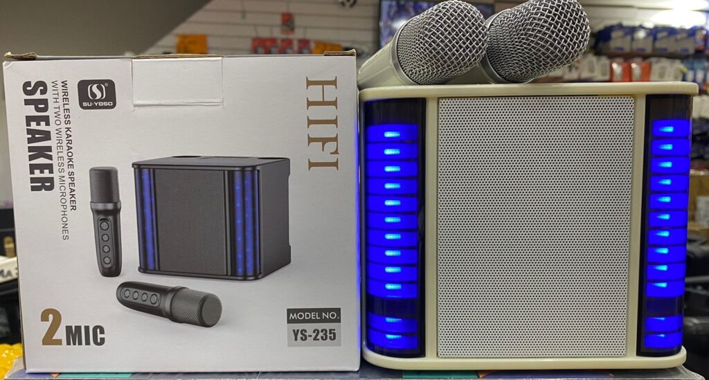 Caixa De Som Bluetooth YS-235 Com 2 microfone – WZH Eletronico