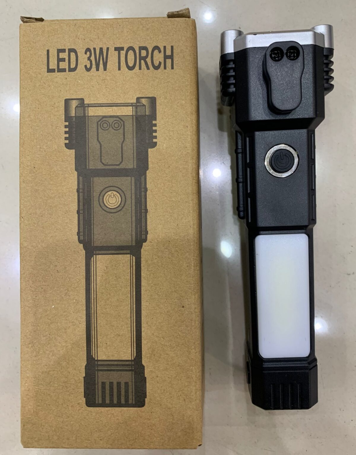 Lanterna Com Quebra Vidro/Magnetico – WZH Eletronico