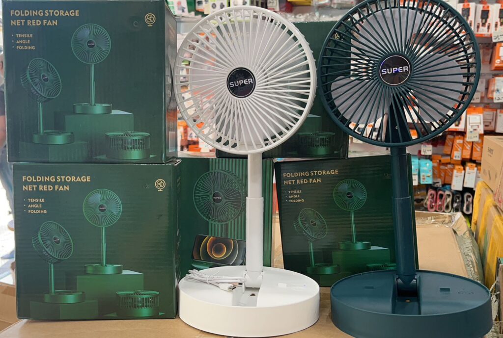 Mini Ventilador Mesa Regarregavel – WZH Eletronico