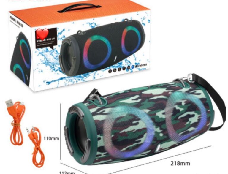 Caixa De Som Extreme 3 Mini Com LED – WZH Eletronico