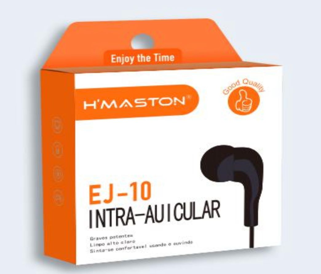 Fone H’maston EJ-10 Com Microfone P2 – WZH Eletronico