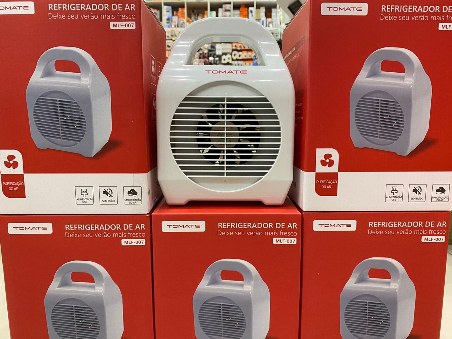 Refrigerador De Ar Tomate Mlf-007 – WZH Eletronico
