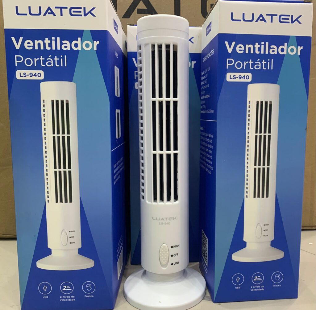 Mini Ventilador De Torre De Mesa USB LUATEK LS-940 – WZH Eletronico