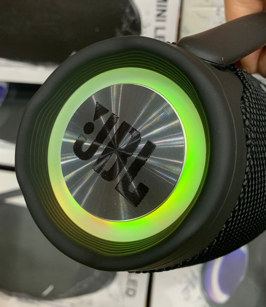 Caixa De Som Bom Box 3 Mini Com LED – WZH Eletronico