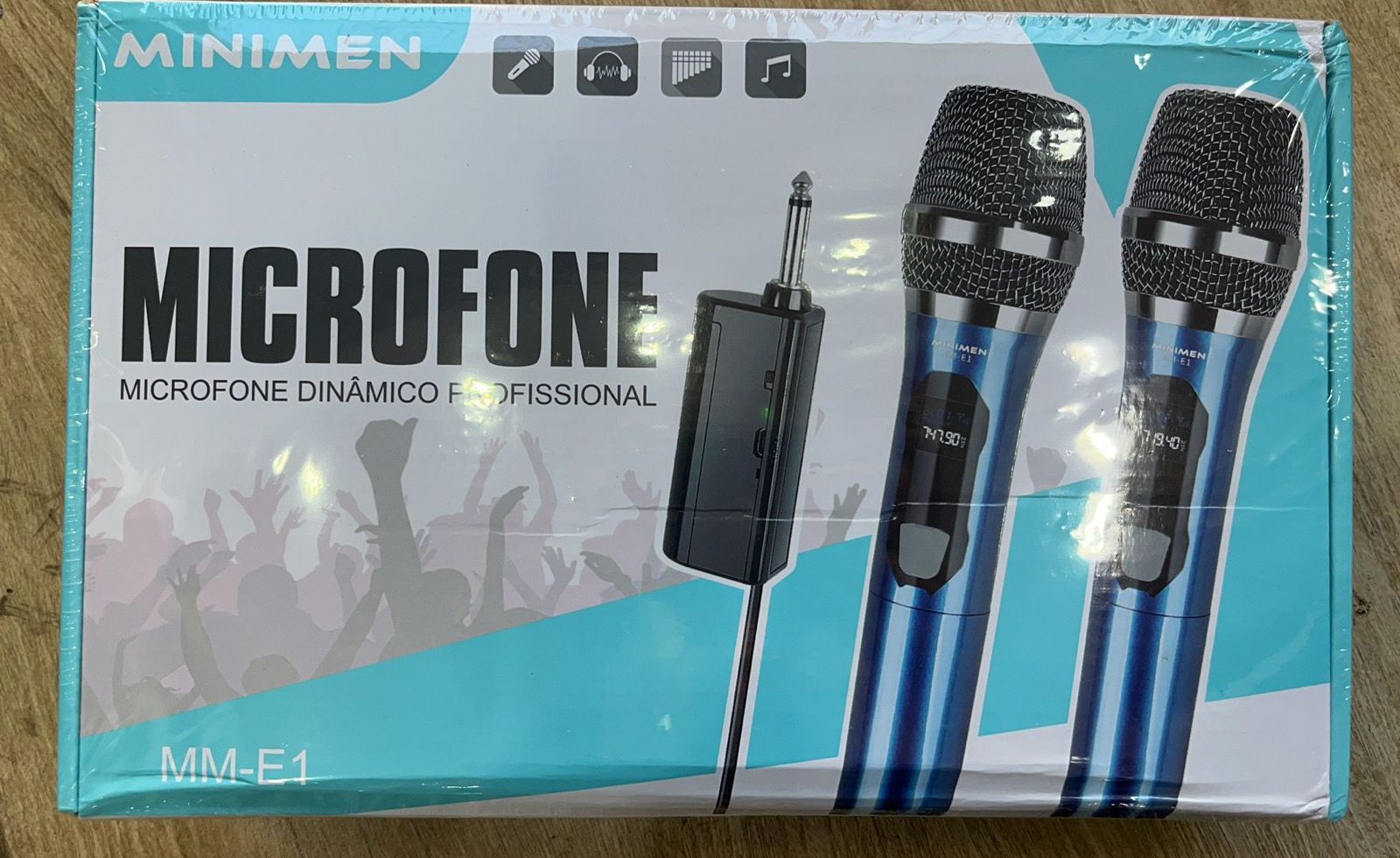 Microfone Profissional Sem Fio, Wireless Leon SM-308 – WZH Eletronico