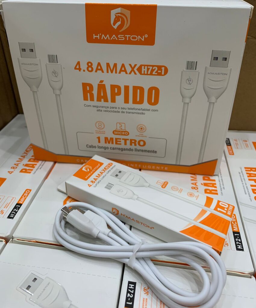 Cabo H’maston H72-1 4,8A 1M V8 – WZH Eletronico