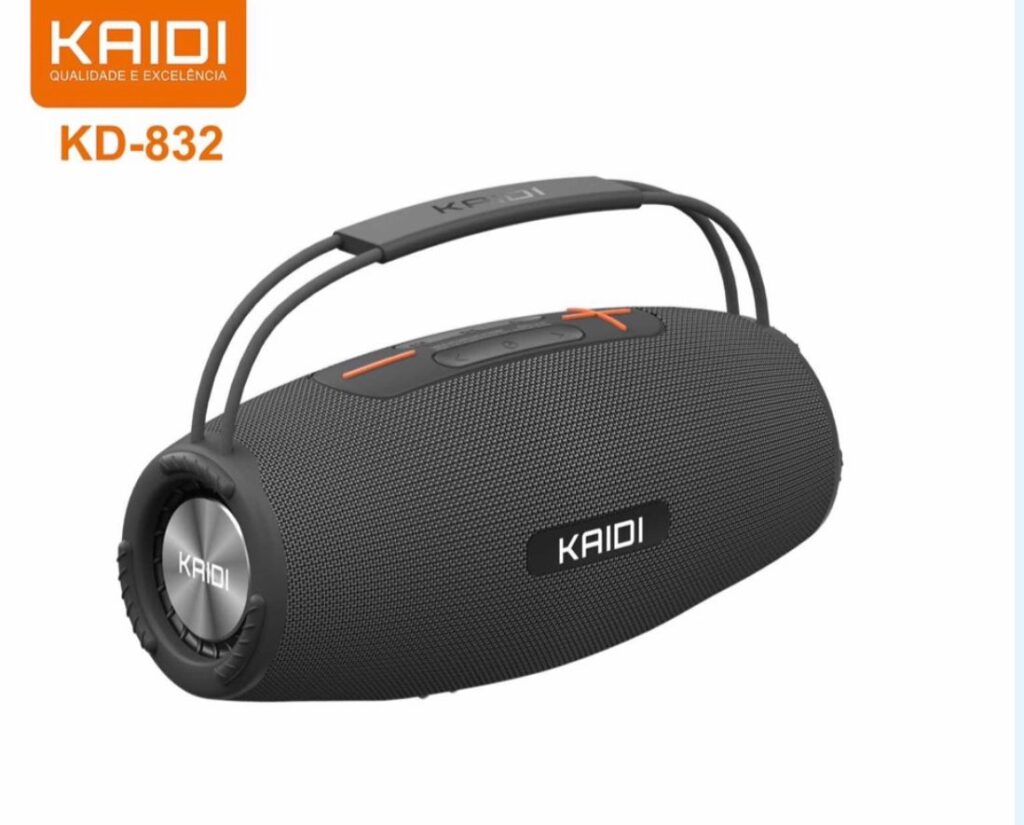 Caixa De Som Bluetooth KAIDI KD-832 – WZH Eletronico