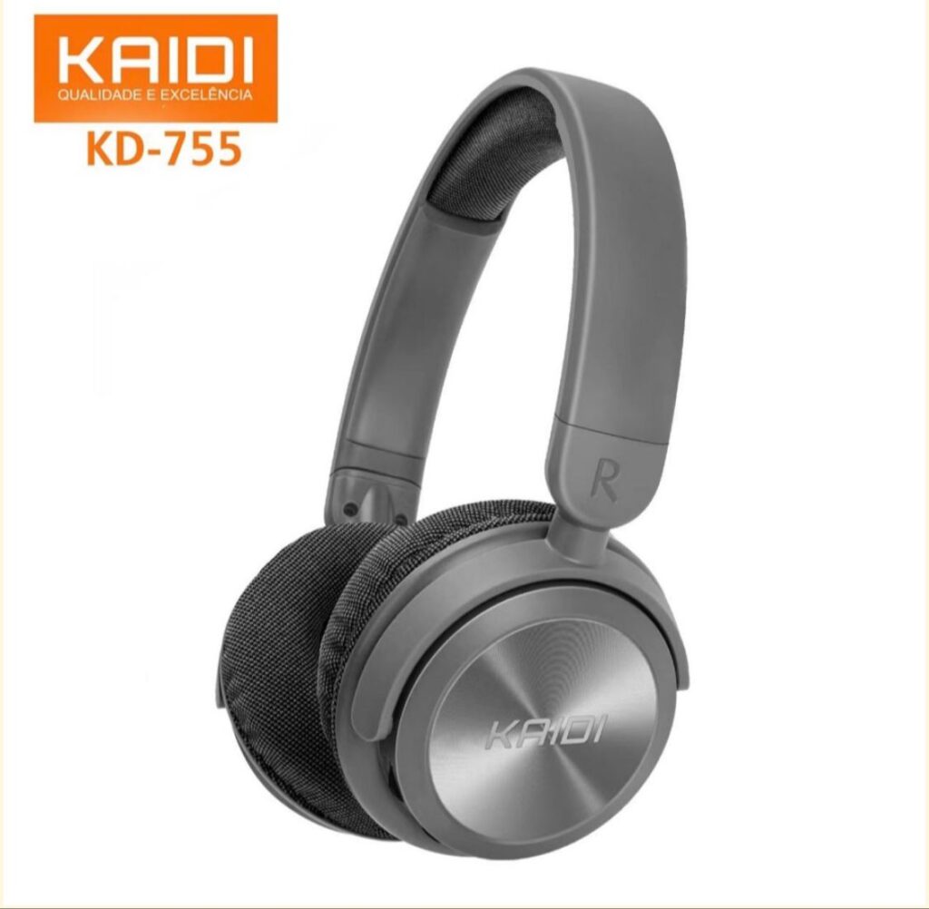 Fone Headphone Kaidi Bluetooth KD-755 – WZH Eletronico