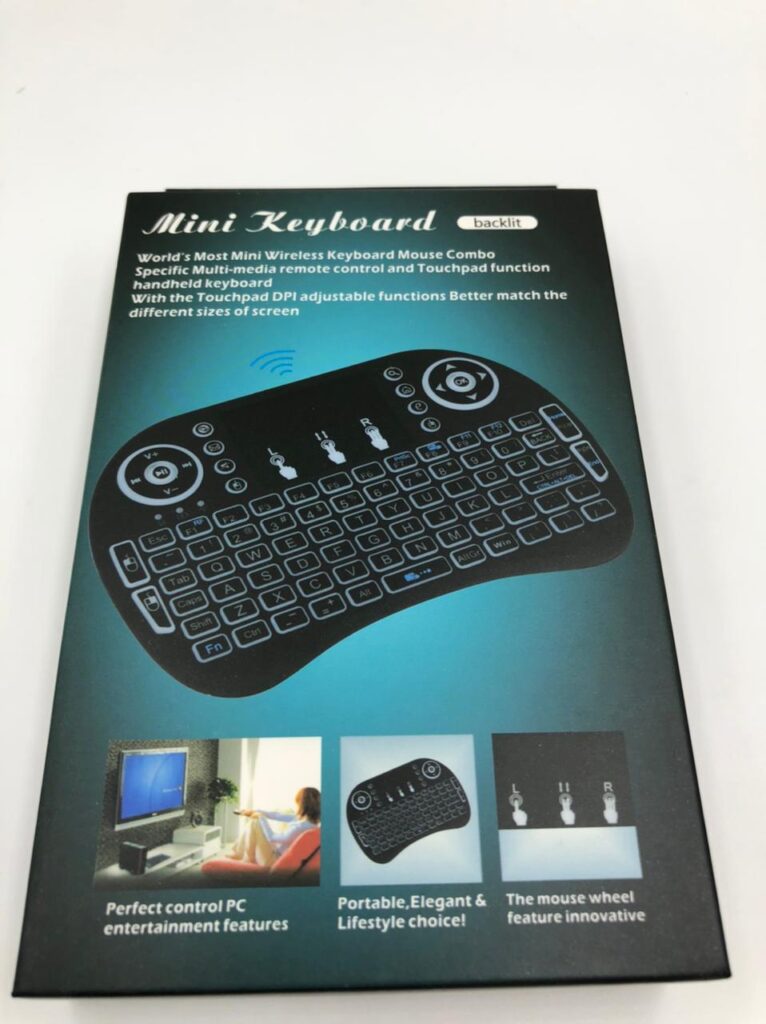 Mini Keyboard Teclado Com LED – WZH Eletronico